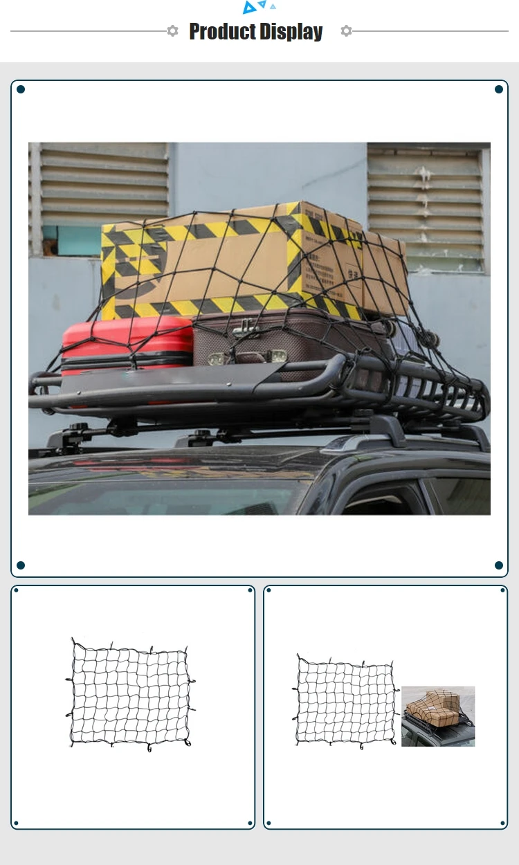 120x90cm Roof Rack Net for Suzuki Jimny - Durable Cargo Solution