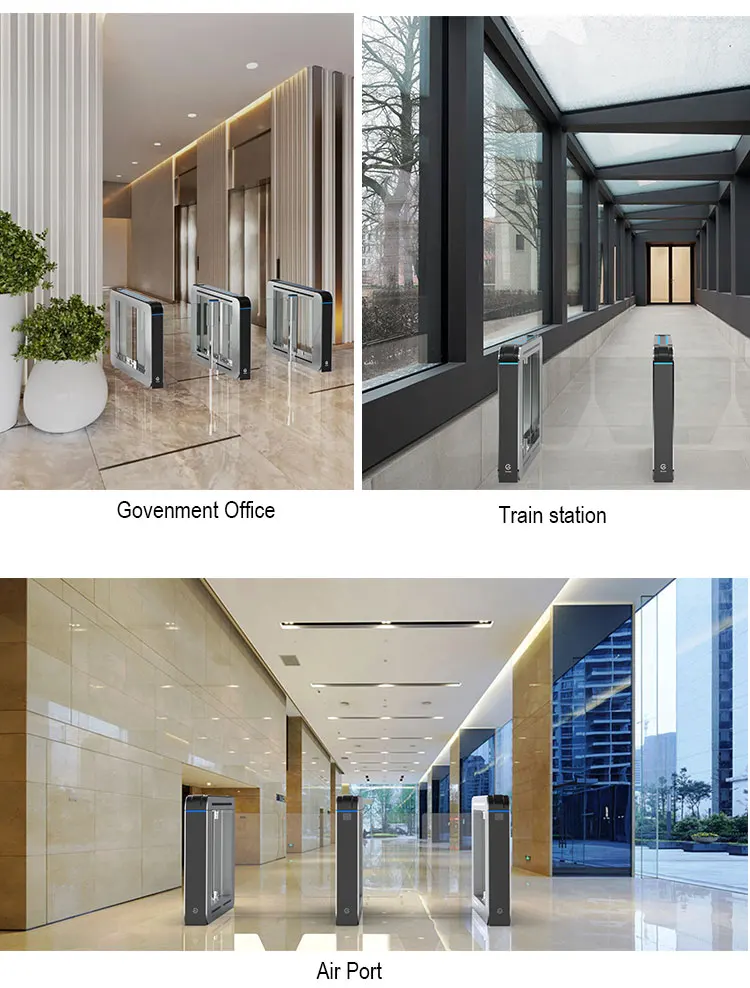 Pedestrian Control System - Full Body Turnstile Gate