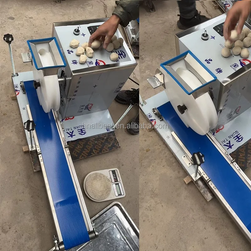 Automatic Continuous Electric Cutter Rounder Ball Machine And Cutting ...