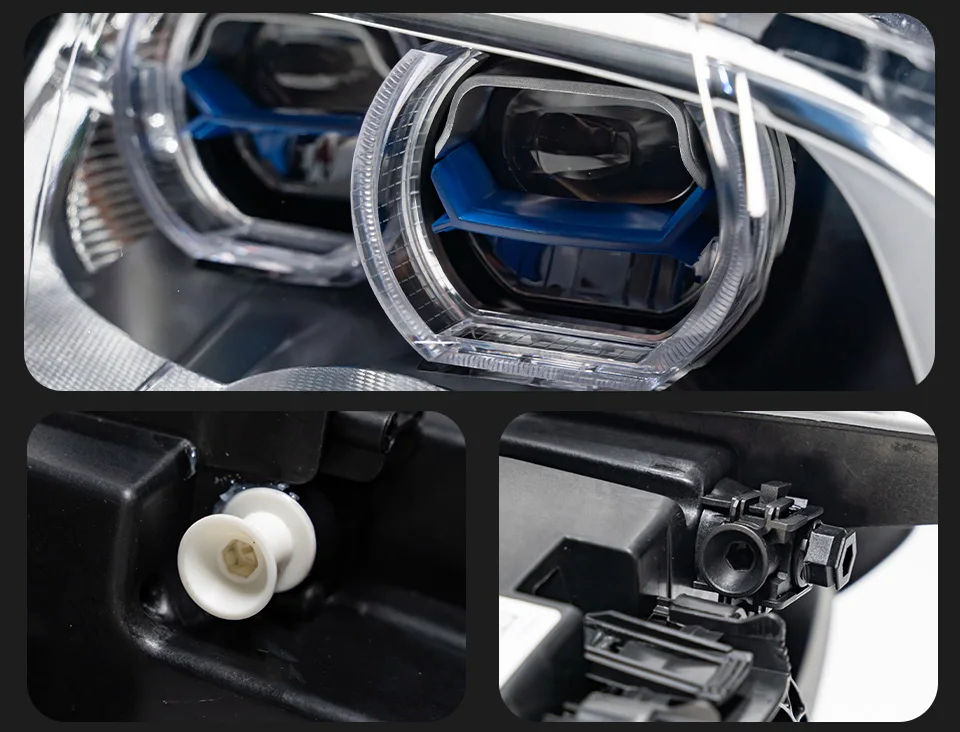 Car Styling BMW X5 E70 LED Laser Projector Headlights (2007-2013) with ...