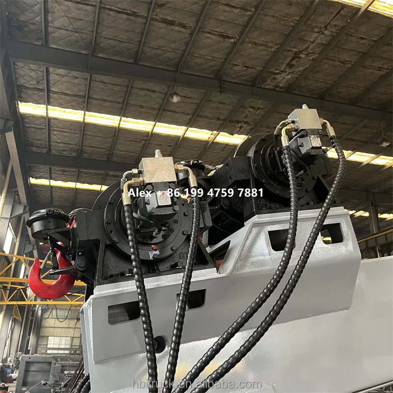 16 Tons Tow Rate 32 Tons 2 Pcs Winch Fifth Wheel Tractor Mounted ...