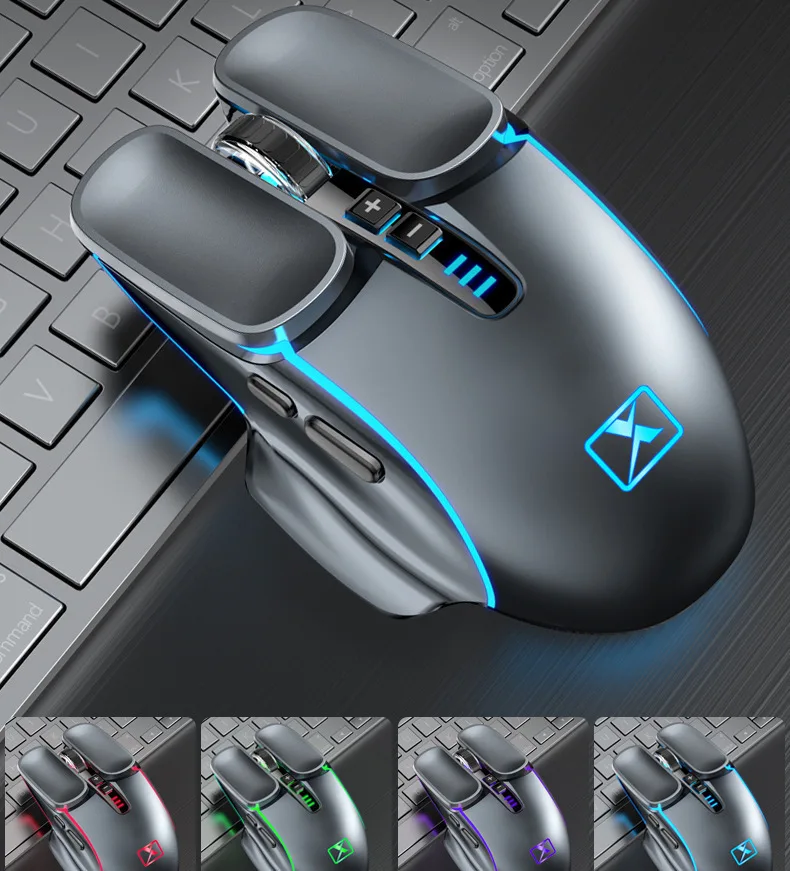 Xinmeng M215 Wireless Mouse Rechargeable Notebook Desktop Computer ...