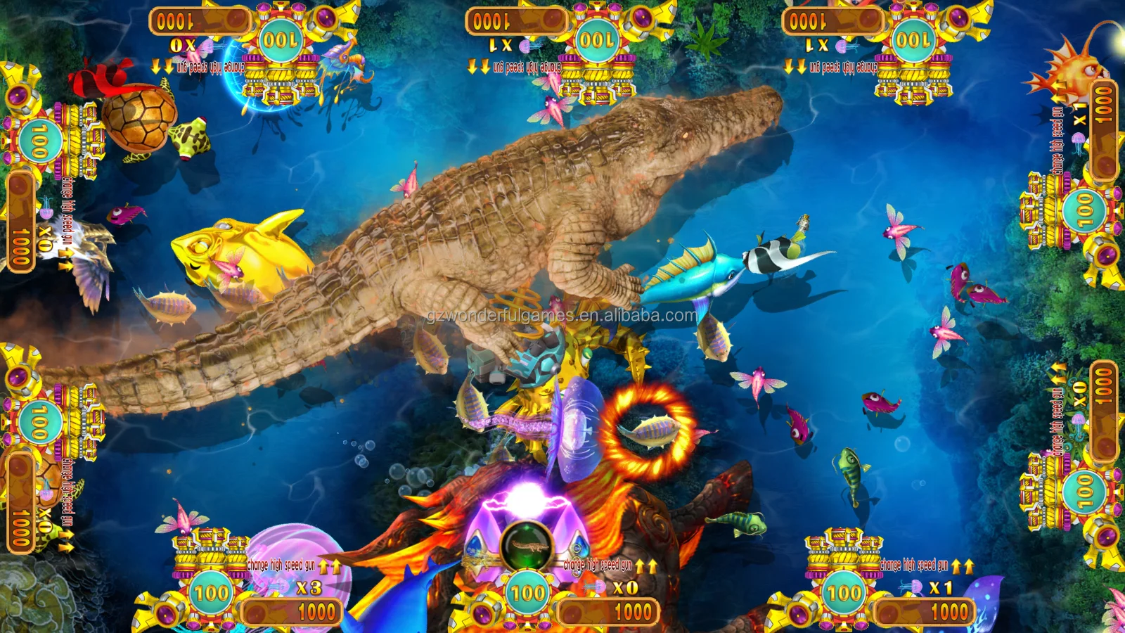 Fish Game for Sale - Crocodile Strike Plus Adult Amusement