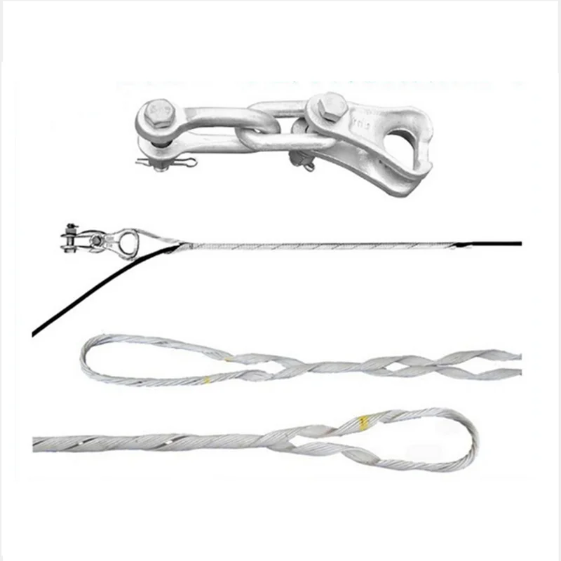 Adss Cable Preformed Armor Rod Tension Set Pole Dead End Tension Anchor ...