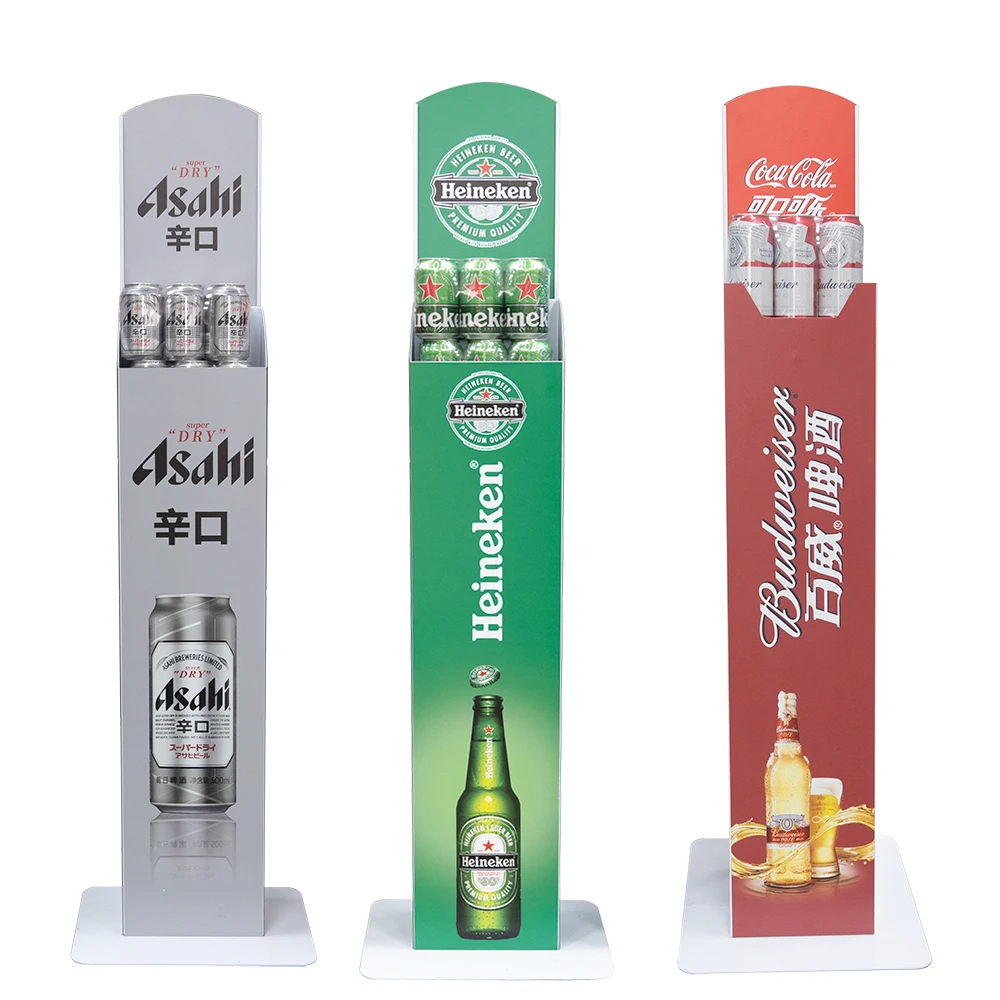 Retail Budweiser Beer Rack - Automatic Lifting Display Stand
