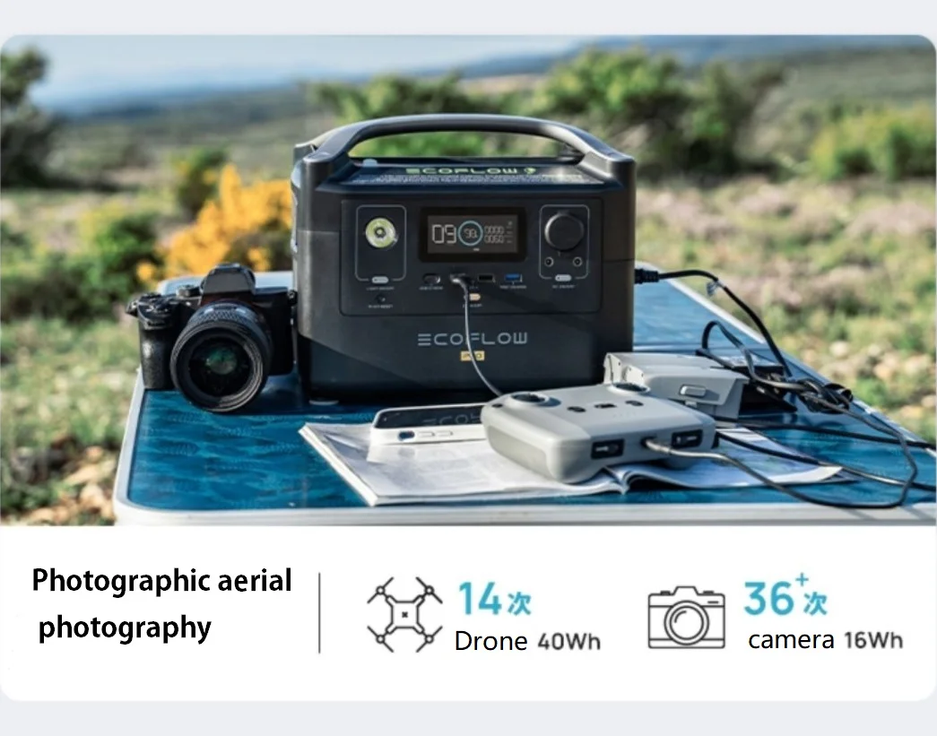 Ecoflow River Pro Power Banks Power Station Portable Battery Supply ...