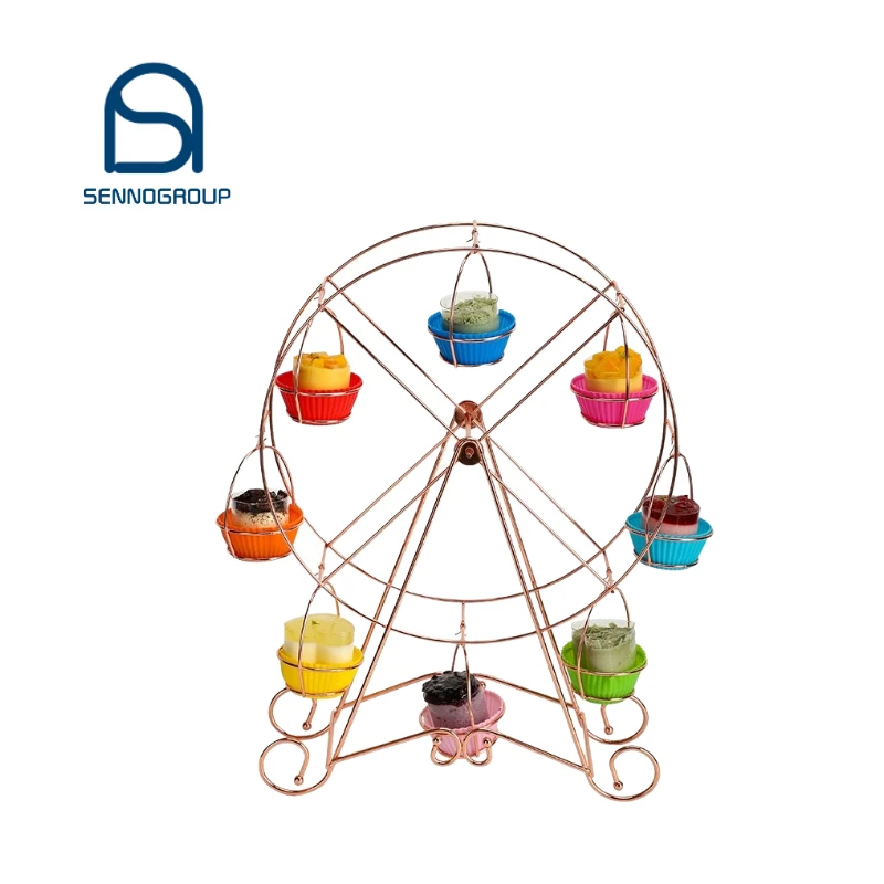 Caravan fastfood cafe boutique french fries rotating ferris wheel snack ...