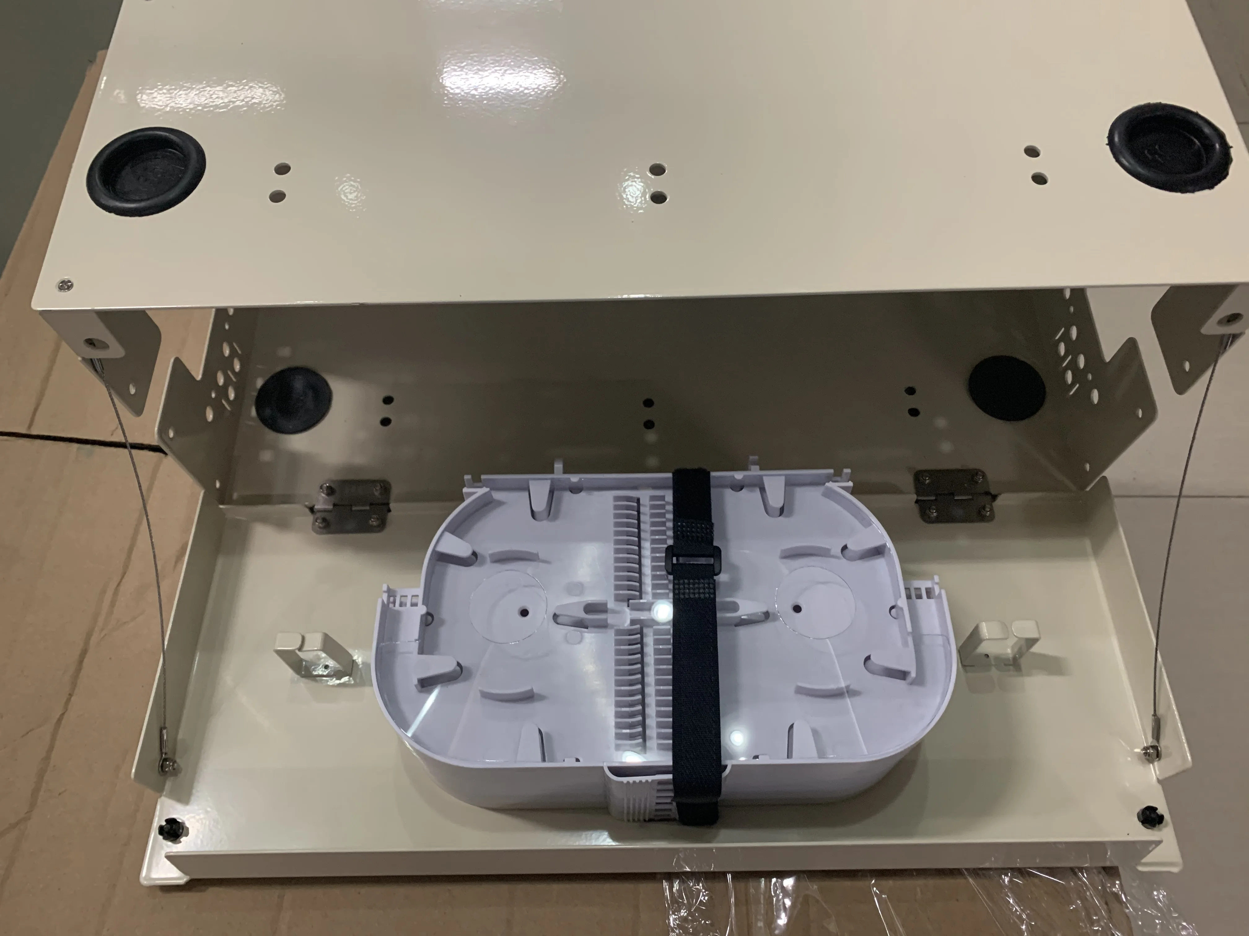 144 Fibers Rack Mount Patch Panel Fiber Optic Distribution Box 144 ...