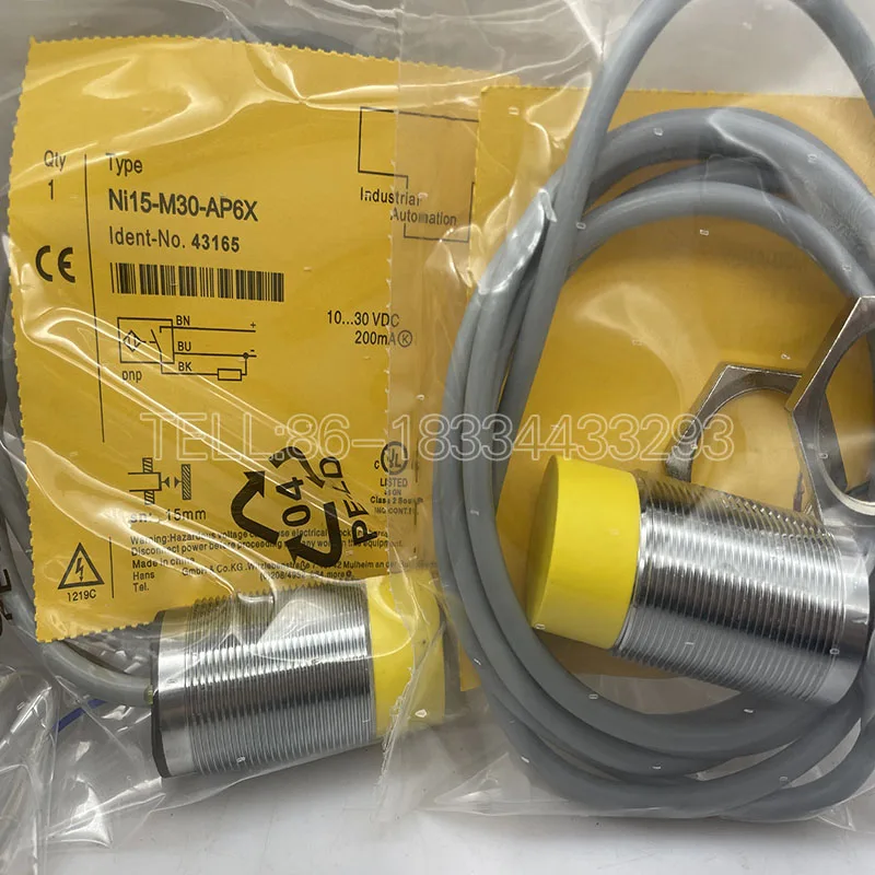 All-new Original Proximity Sensor Ni15-m30-an6x Ni15-m30-ap6x Bi15-m30-ap6x Ad4x-h1141 One Year ...
