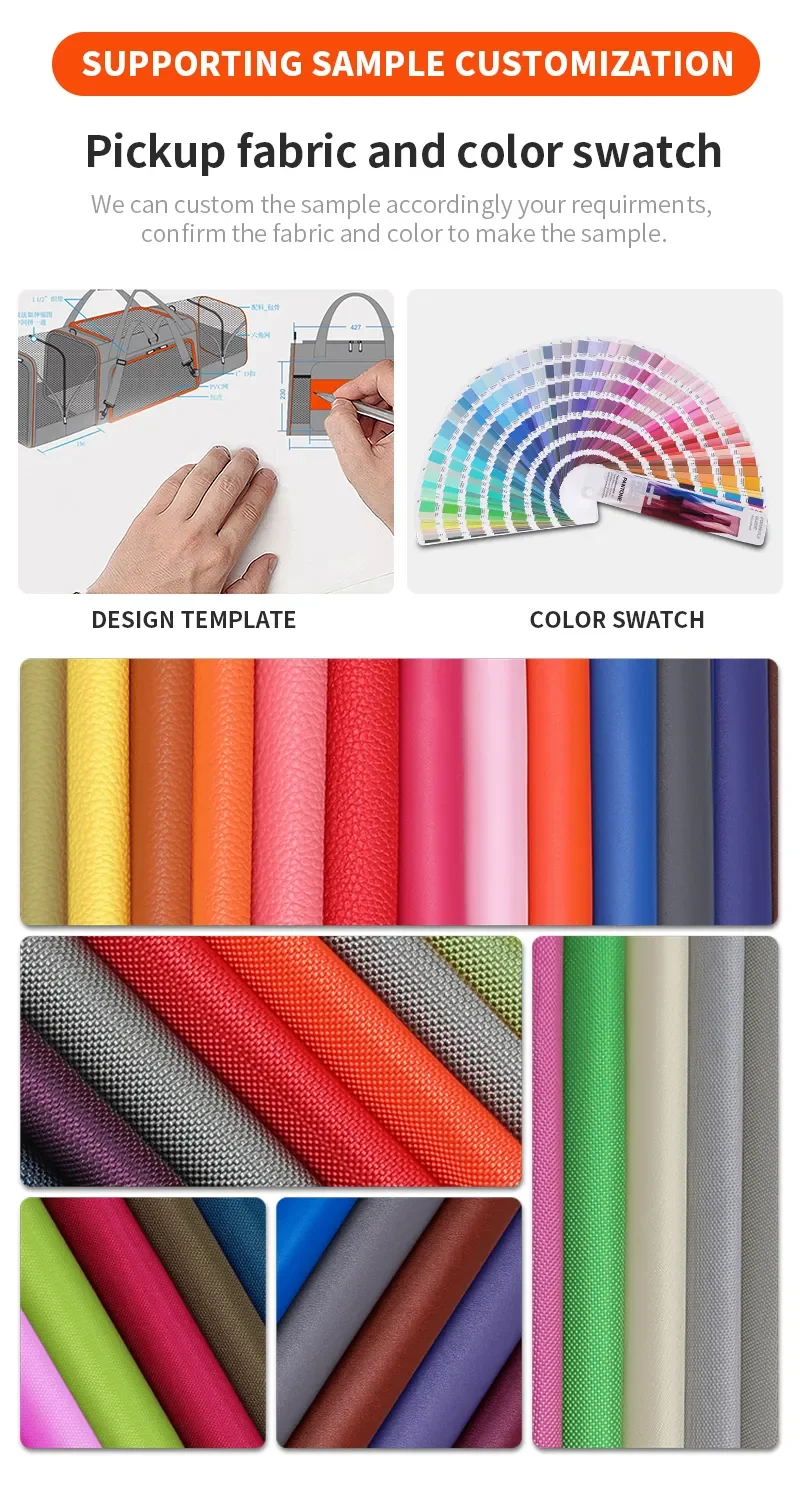 Custom Magnetic Roll Top Lunch Bag With Inner Slip Pockets Snap Handles ...