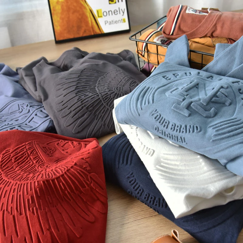 Shop Our Premium Cotton T-Shirts with Custom Embossed Prints