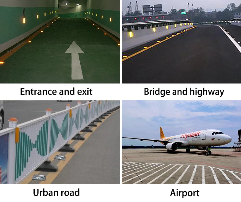 High Quality LED Reflective Aluminium Raised Pavement Marker Traffic ...