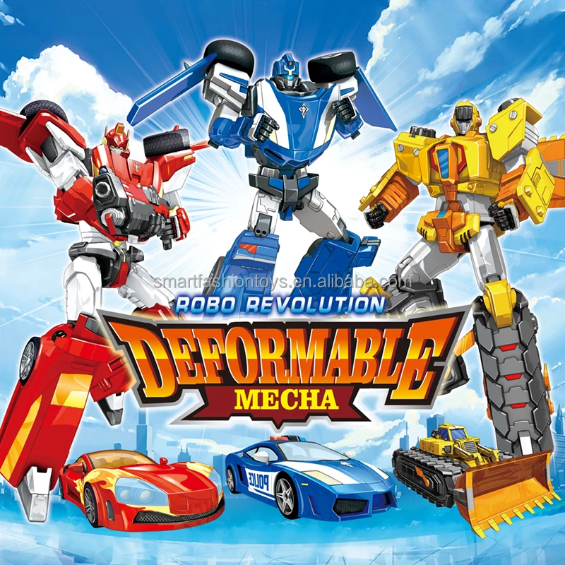 Diy Assembly Function Transforming Robots Deformable Robot Construction ...