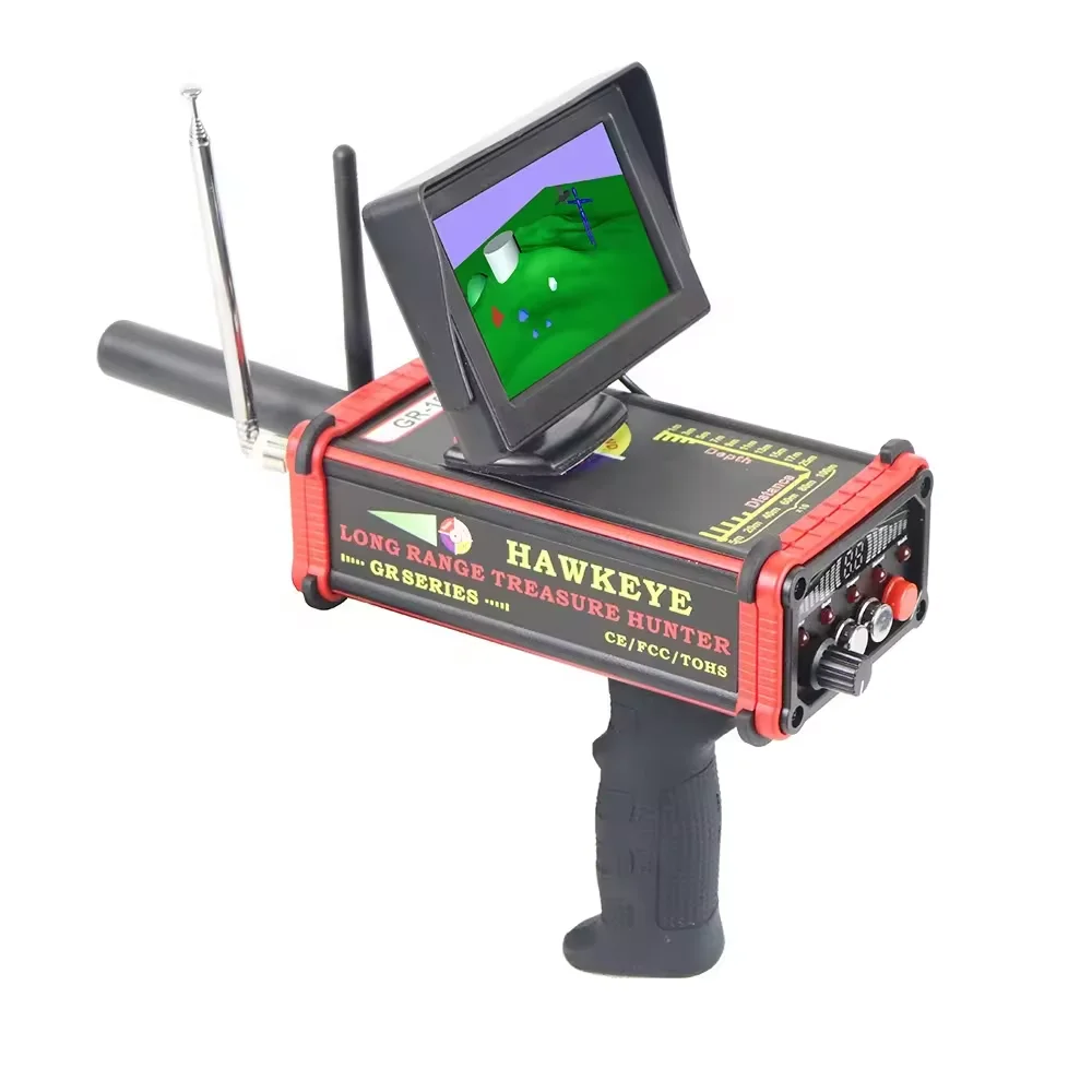 HAWKEYE GR-1000 Plus Underground Metal Detector - 100-1000m Range