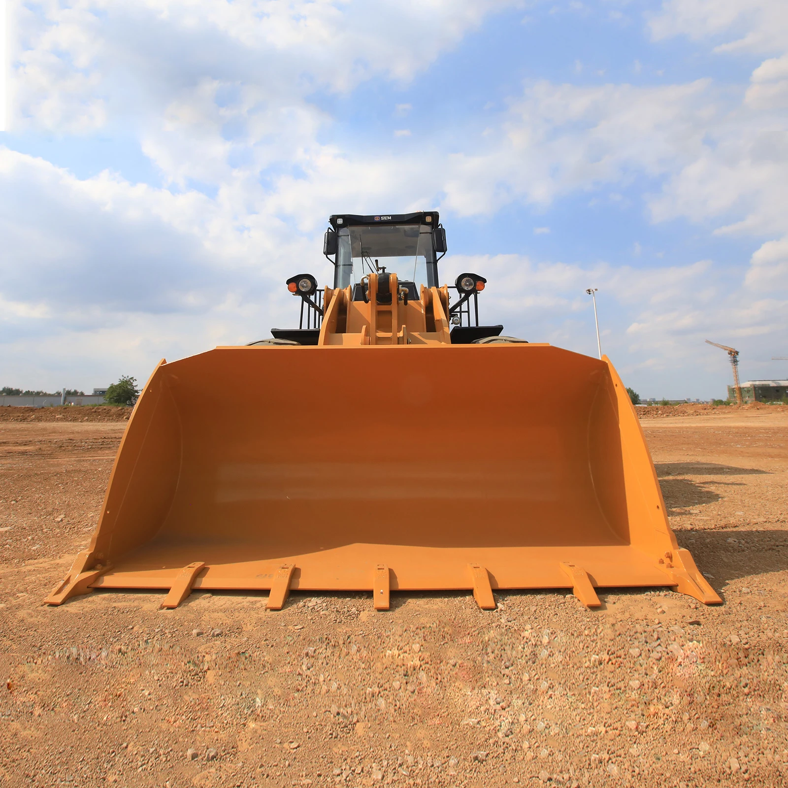 5Ton Front loader SEM656F SEM655D SEM656D wheel loader for engineering ...