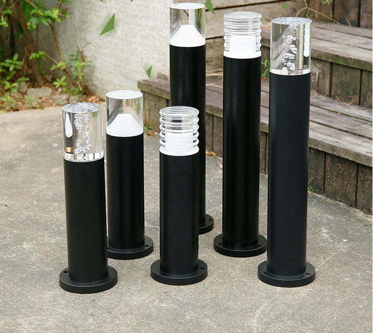 Outdoor Waterproof IP65 E27 LED Bollard Light for Landscape Yard Pathway LED Garden Lawn Light ...