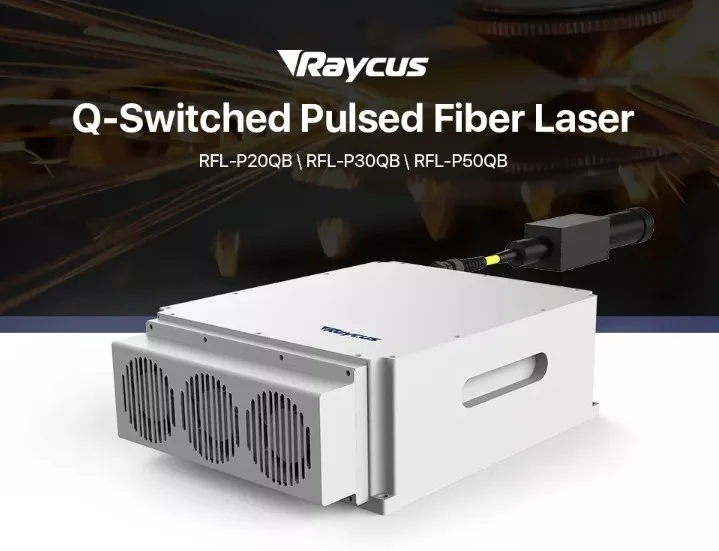 Raycus Fiber Laser Q-switched 20w 30w 50w Laser Marking Machine ...