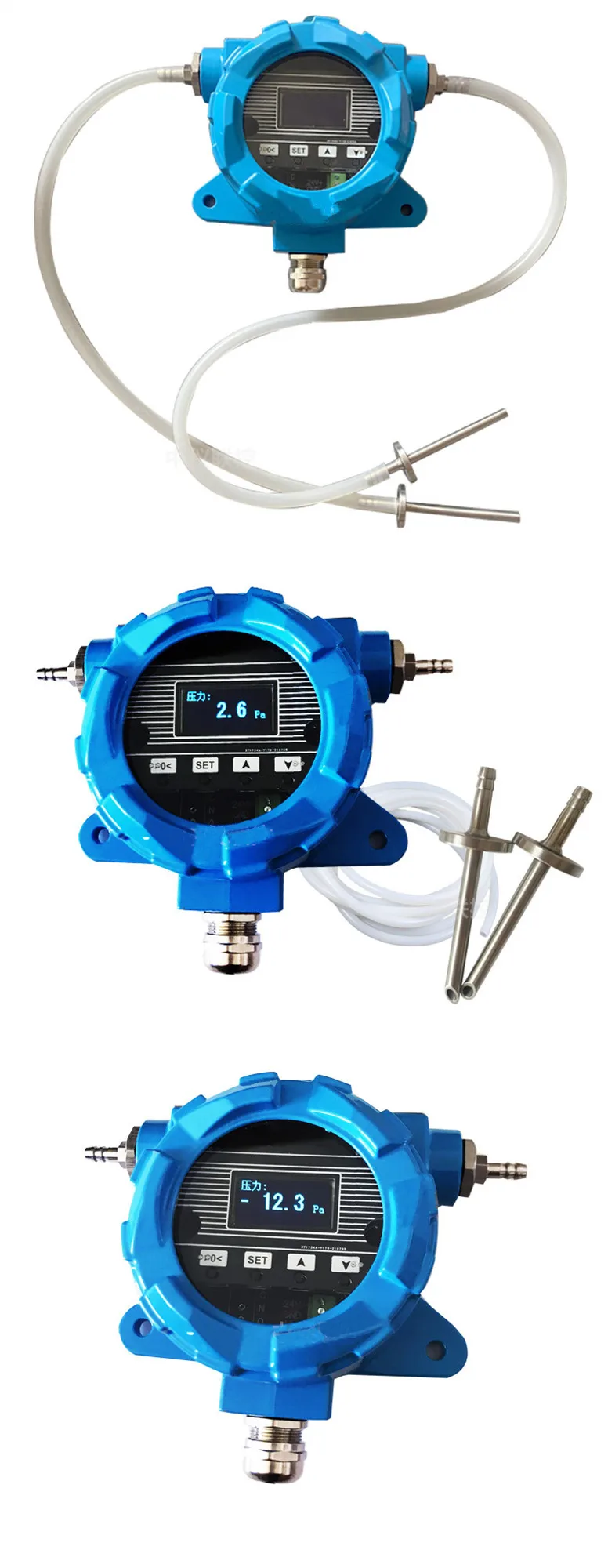 Explosion-proof air Volume Sensor Wind Speed Transmitter Anemometer ...