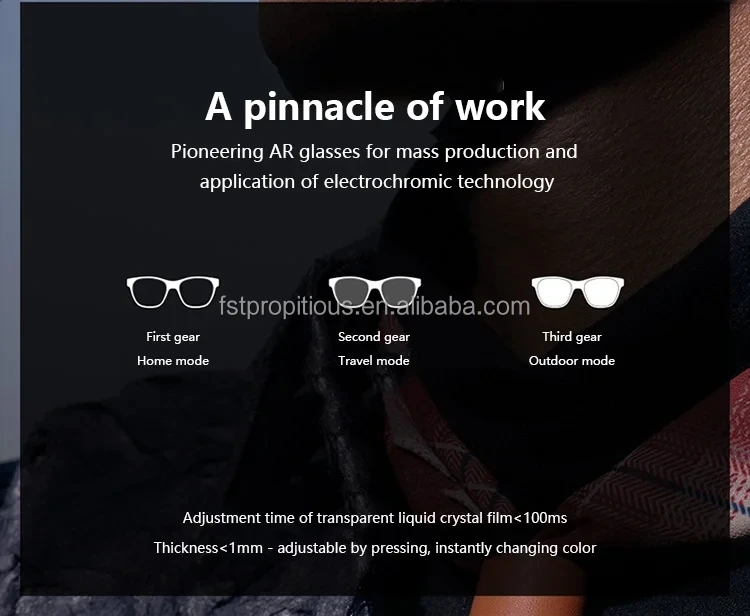 XREAL Air 2 Pro AR Glasses, Wearable Display with 3-level ...