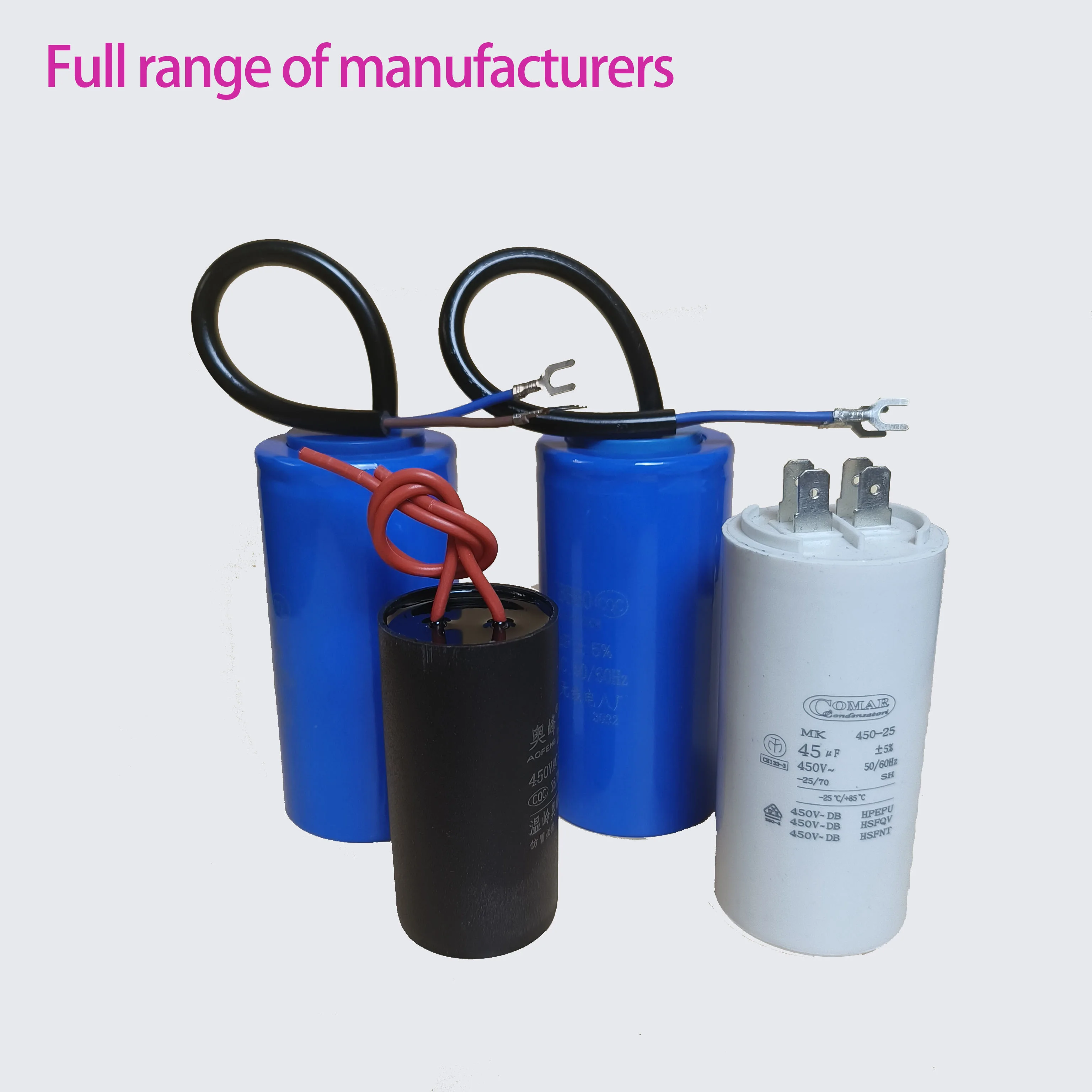 Electric Motor Starter Capacitor - CD60 for Single Phase