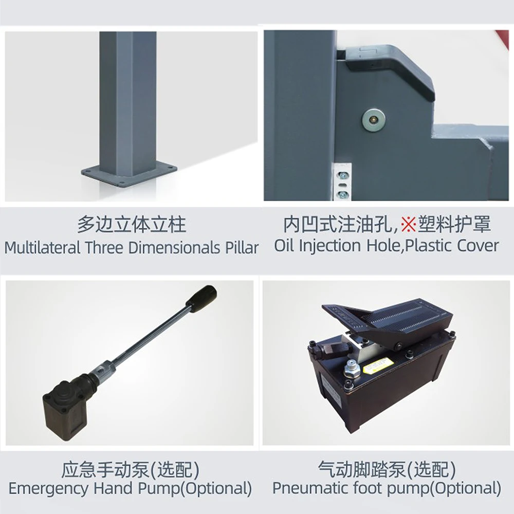 Heavy Duty Hydraulic Four Post Car Lift 4 Post Alignment Hoist For Sale ...