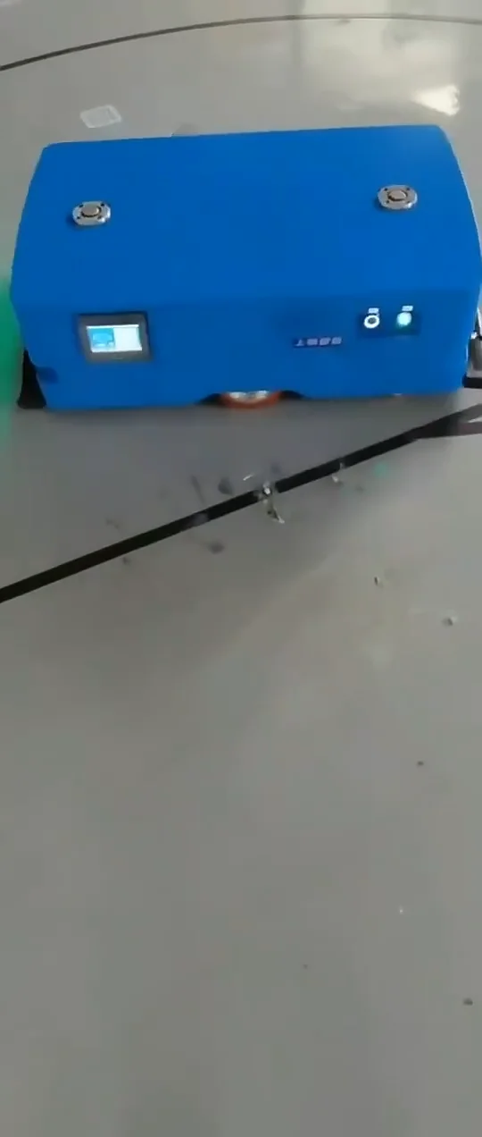 Automated Guided Vehicle Intelligent Warehouse Robot Qr Code Navigation ...