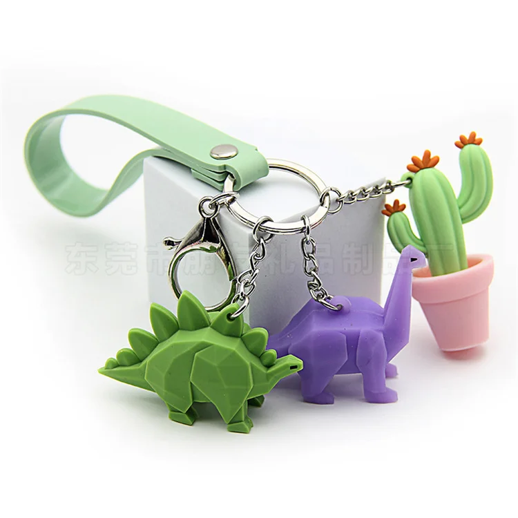 Custom Design Cartoon 3D Figure Anime Pvc Keychain Custom 3D Rubber ...