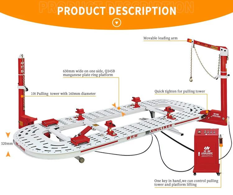 Car Body Repair Bench UL-299E - Uniliner Panel Beating Tools