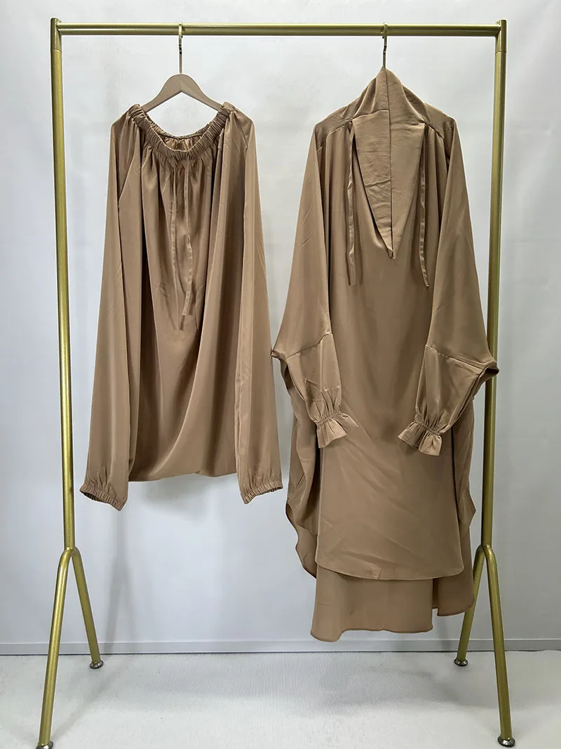 Two Piece Jilbab with Pants Set - High Quality Islamic Clothing