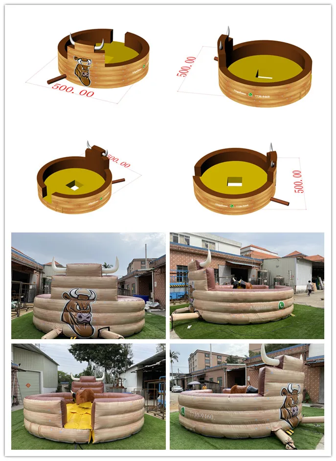 Single Wheel Inflatable Bounce Castle Packing Electric Roll up Machine ...