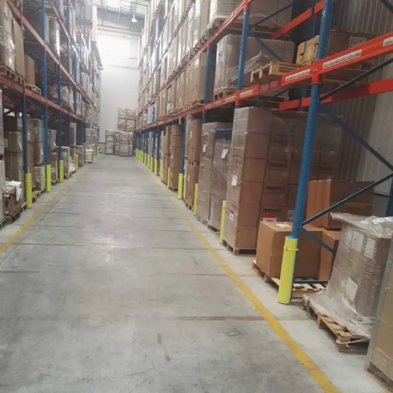 Industrial Warehouse Storage Pallet Rack Column Upright Post Protection ...