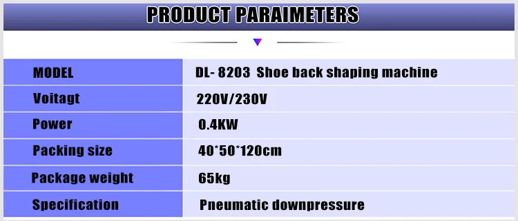 Caddy Tabletop Shoe Back Part Counter Moulding Forming Machine - Buy ...