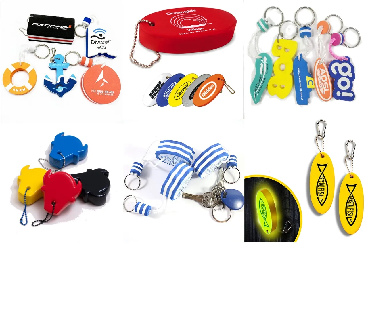 Cheap Price Custom Eva Foam Floating Keychain for Promotions