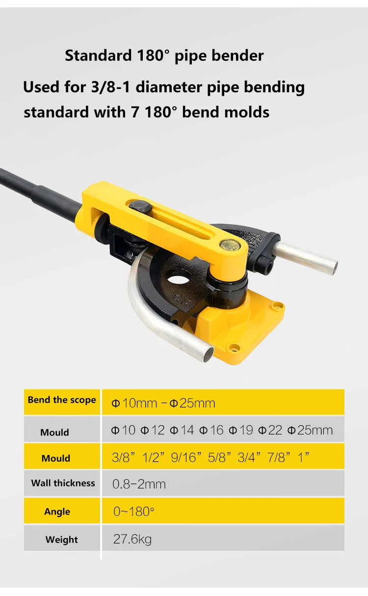 Manual Hydraulic Mini Bending Machine for Stainless Steel