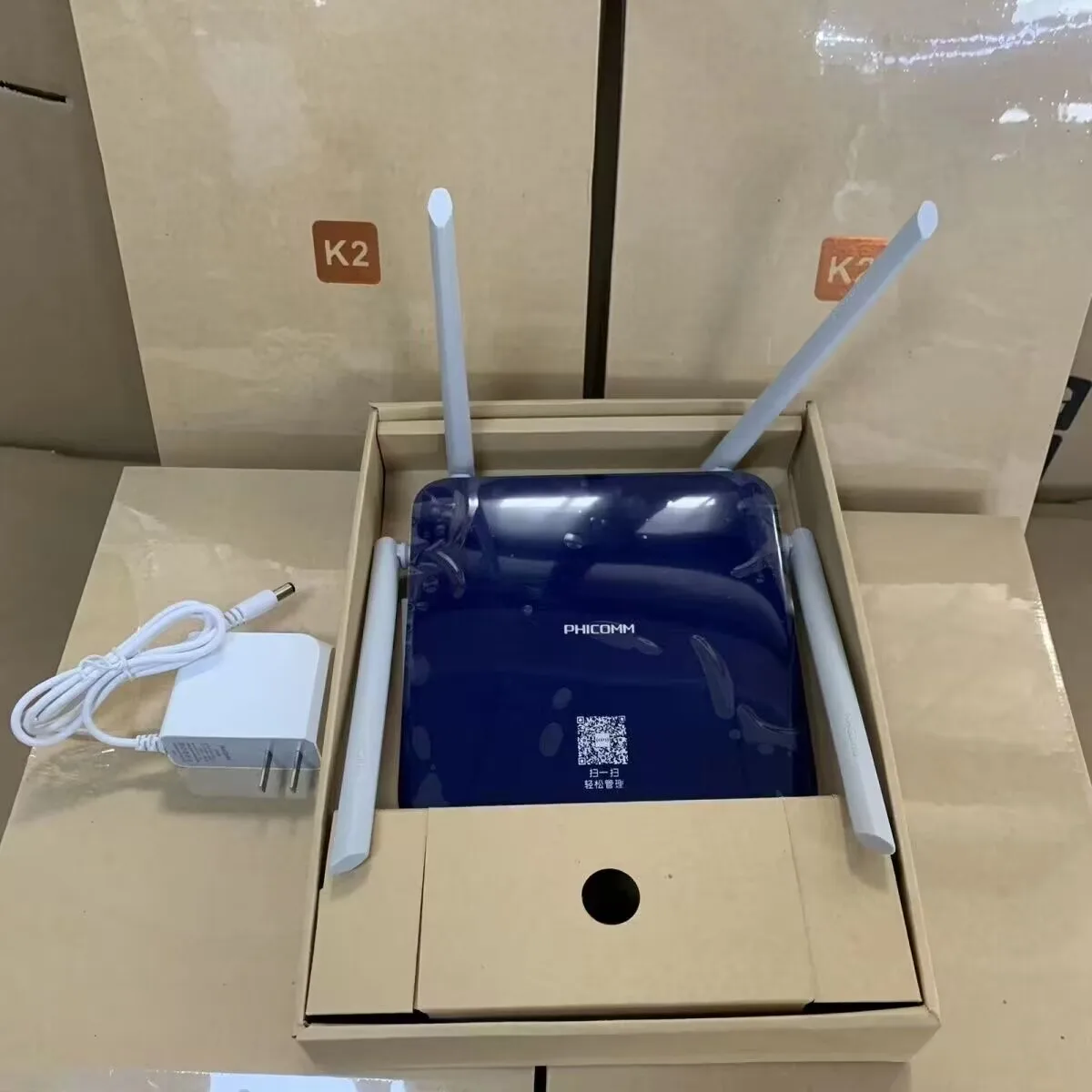 New Phicomm Dual Band K2 2.4g/5ghz 1200m Wireless Router 4 Antenna ...