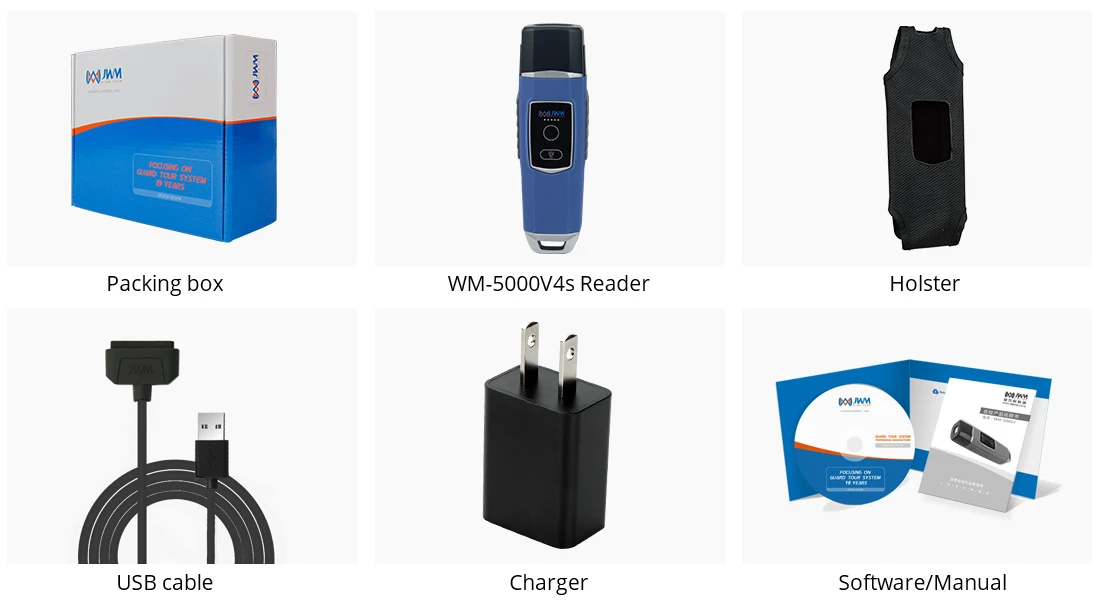 Security Guard Patrol Device Rfid Checkpoint Security Guard Wand Tag ...