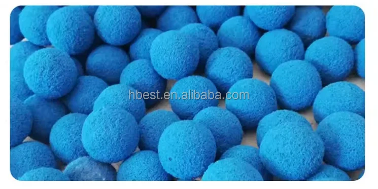 Free Sample Concrete Sponge Rubber Cleaning Ball Soft/medium/hard Pipe ...