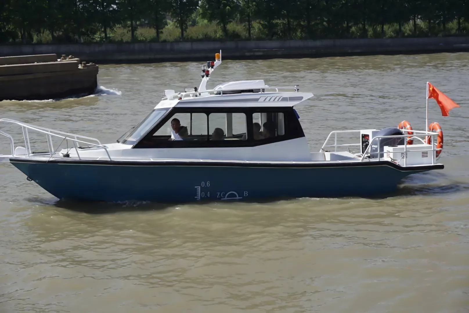 2021 MS Aluminium Speed Boat - 8.5m Patrol Boat with 150hp