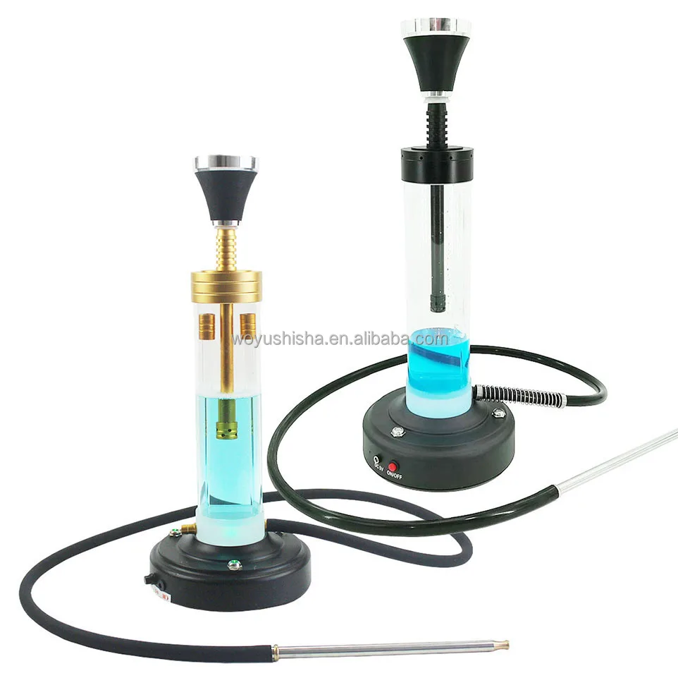 Acrylic Shisha Hookah with Laser Light - Chargeable Hukka
