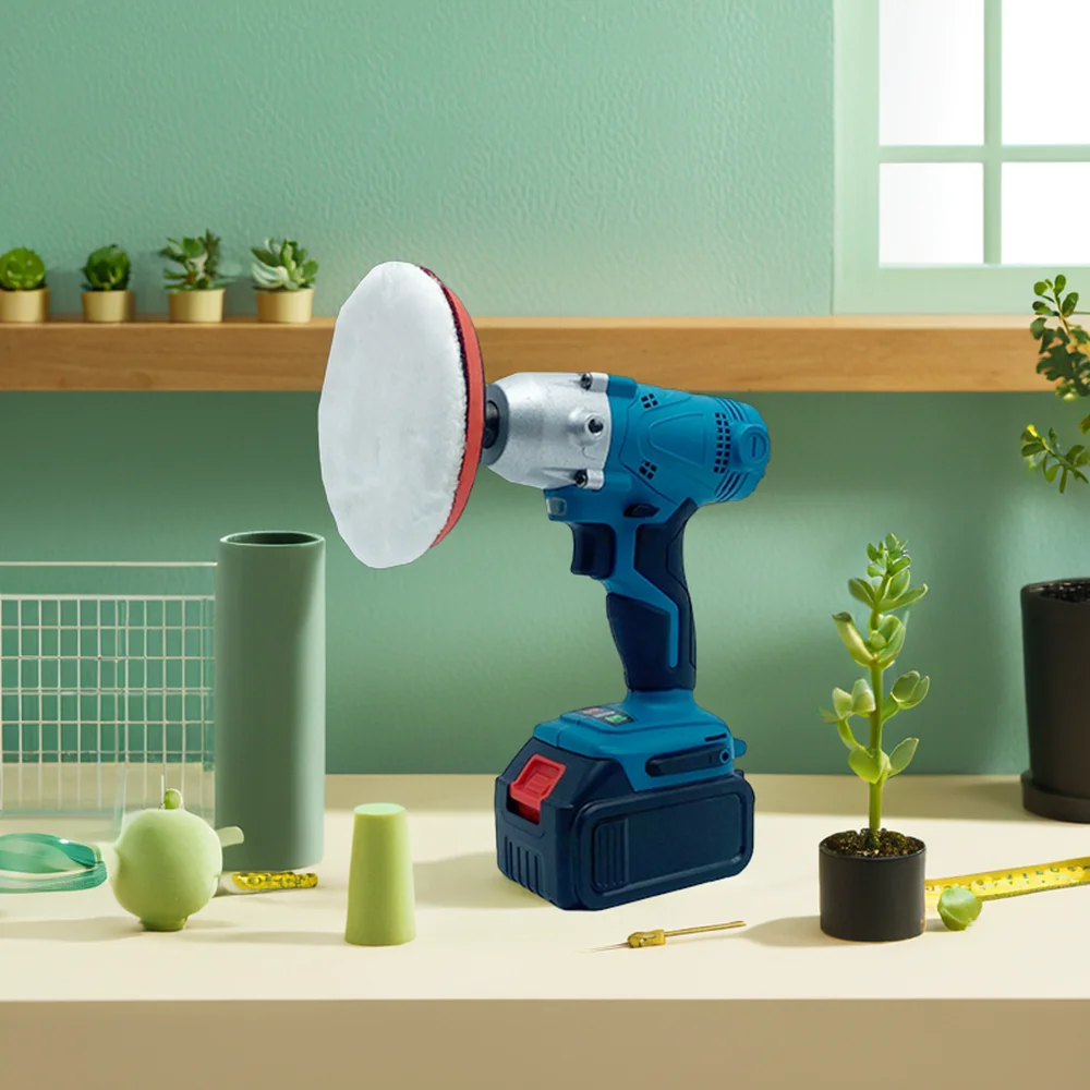 Electric Cordless Car Polishing Machine Dual Action Forced Rotation ...