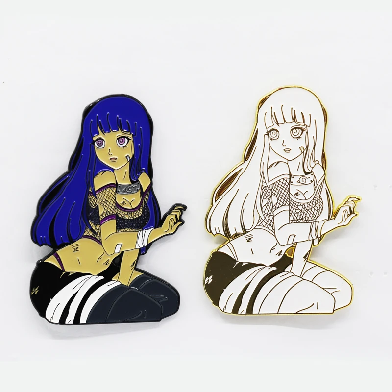 Customized Color Personalized Super Sexy Pin Design Hard Gold Enamel 3857