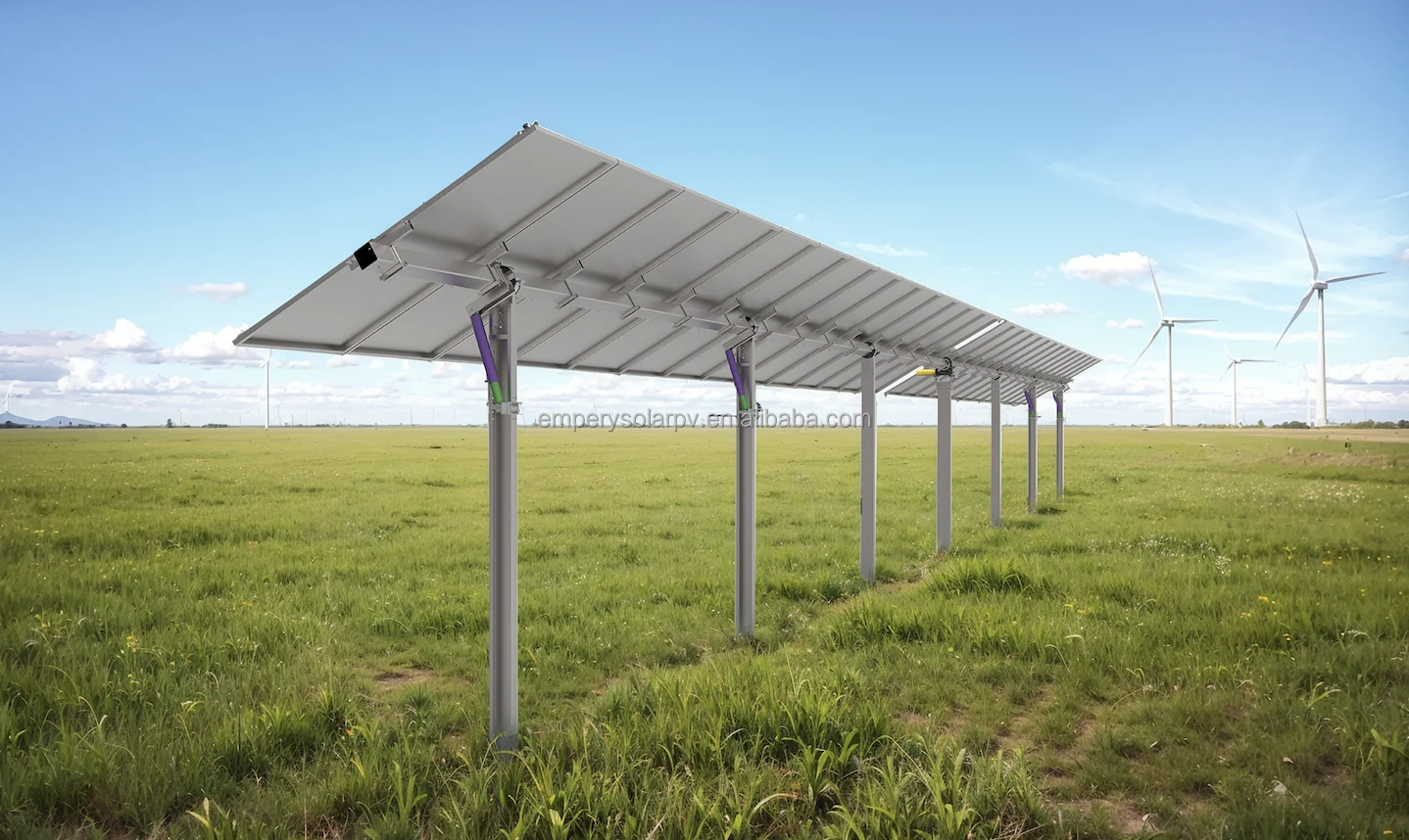 20Kw Dual Axis Solar Panel Tracking Kit All Key Components Included ...