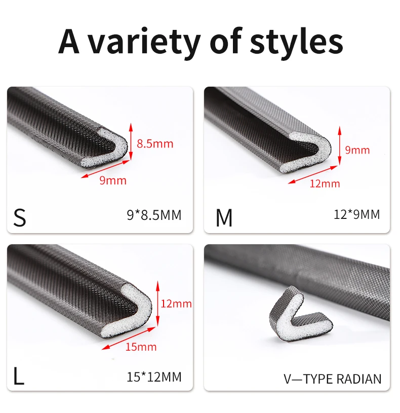 V-shape Pu Foam Sealing Strip Weatherstripping For Wooden Door And ...