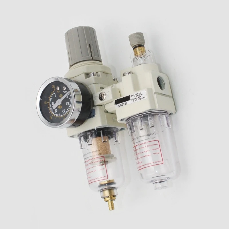 Smc Type Pneumatic Filter Regulator Air Source Treatment Two Units ...