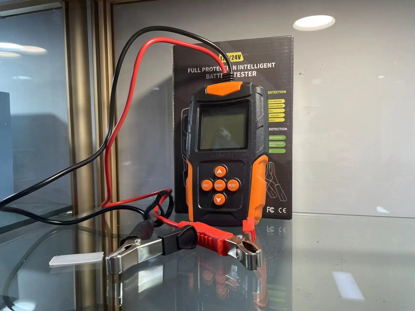 High Precision E-fast Agm Gel Start Stop Battery Tester 12v 24v Vehicle ...