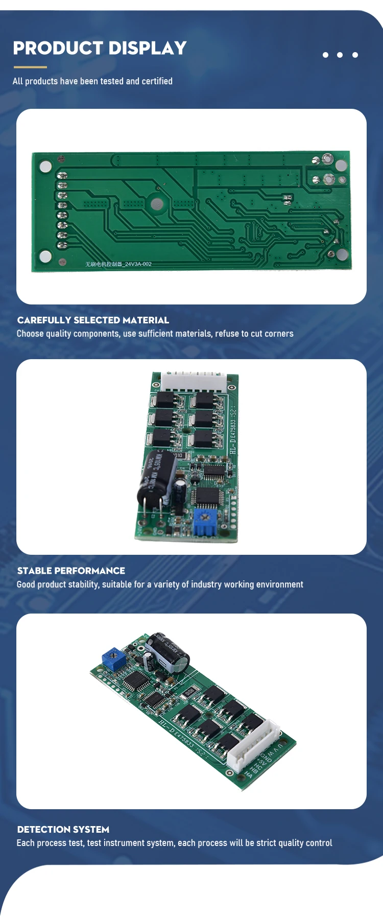 Universal Brushless DC Controller - 2 Year Warranty