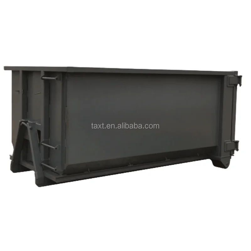 New Sanitation Hook Lift Trailer Waste Dumpster Lift For Manufacturing ...
