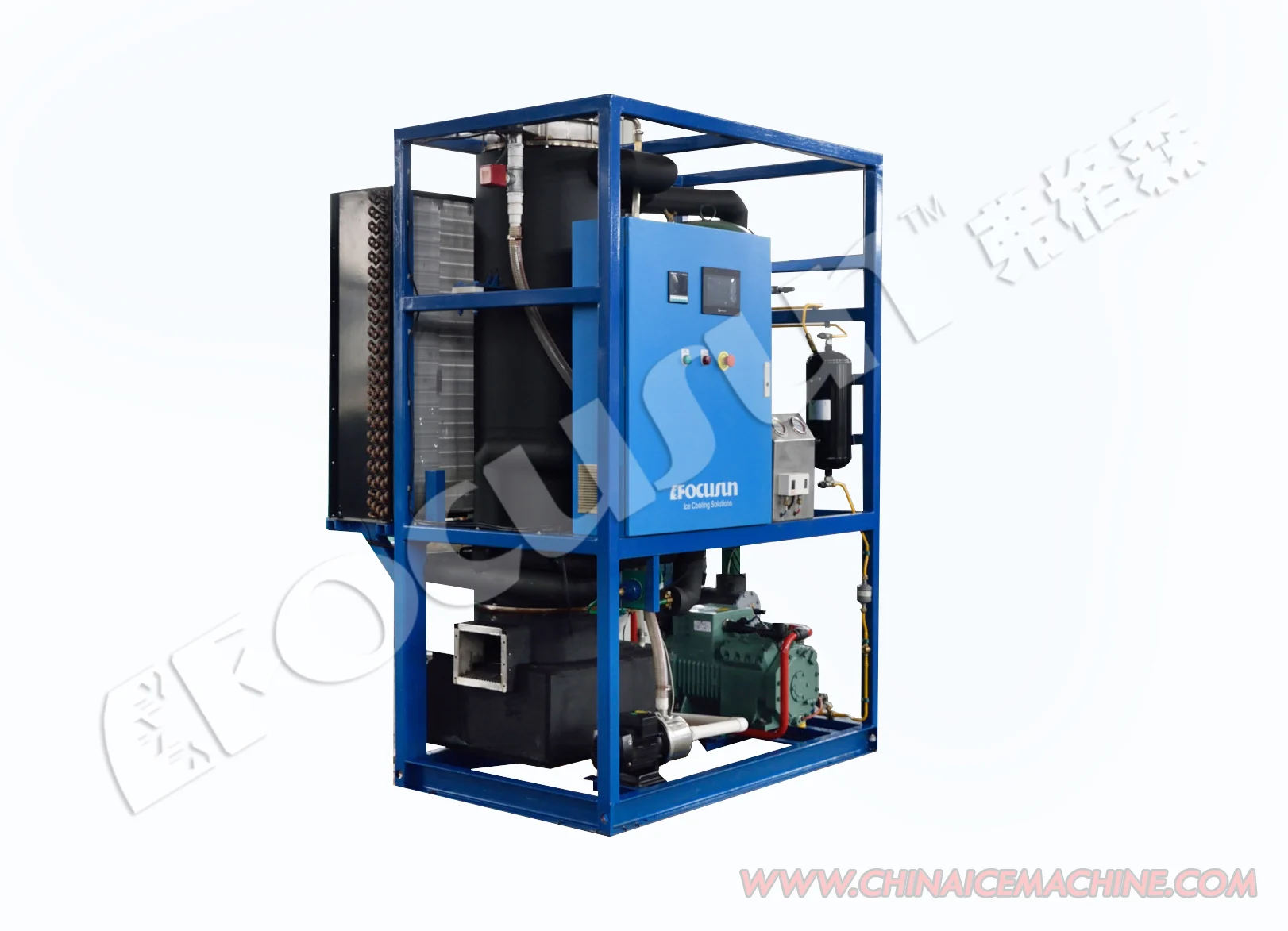 Small Industrial Tube Ice Machine For Sale,2 Tons Daily Production ...