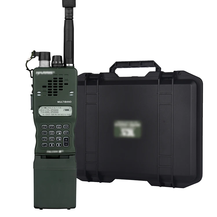 Dual Band Ham Two Way Radio Ip67 Security Walkie Talkie Arm Prc-152a ...