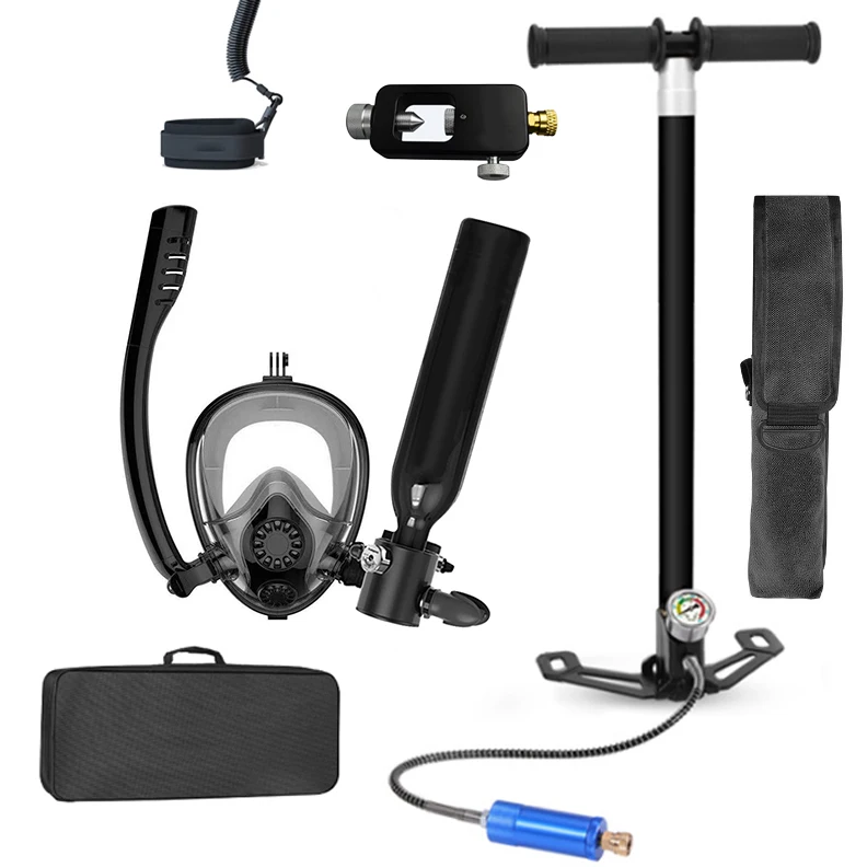 Mini Oxygen Tank - Portable Diving Equipment for Safety